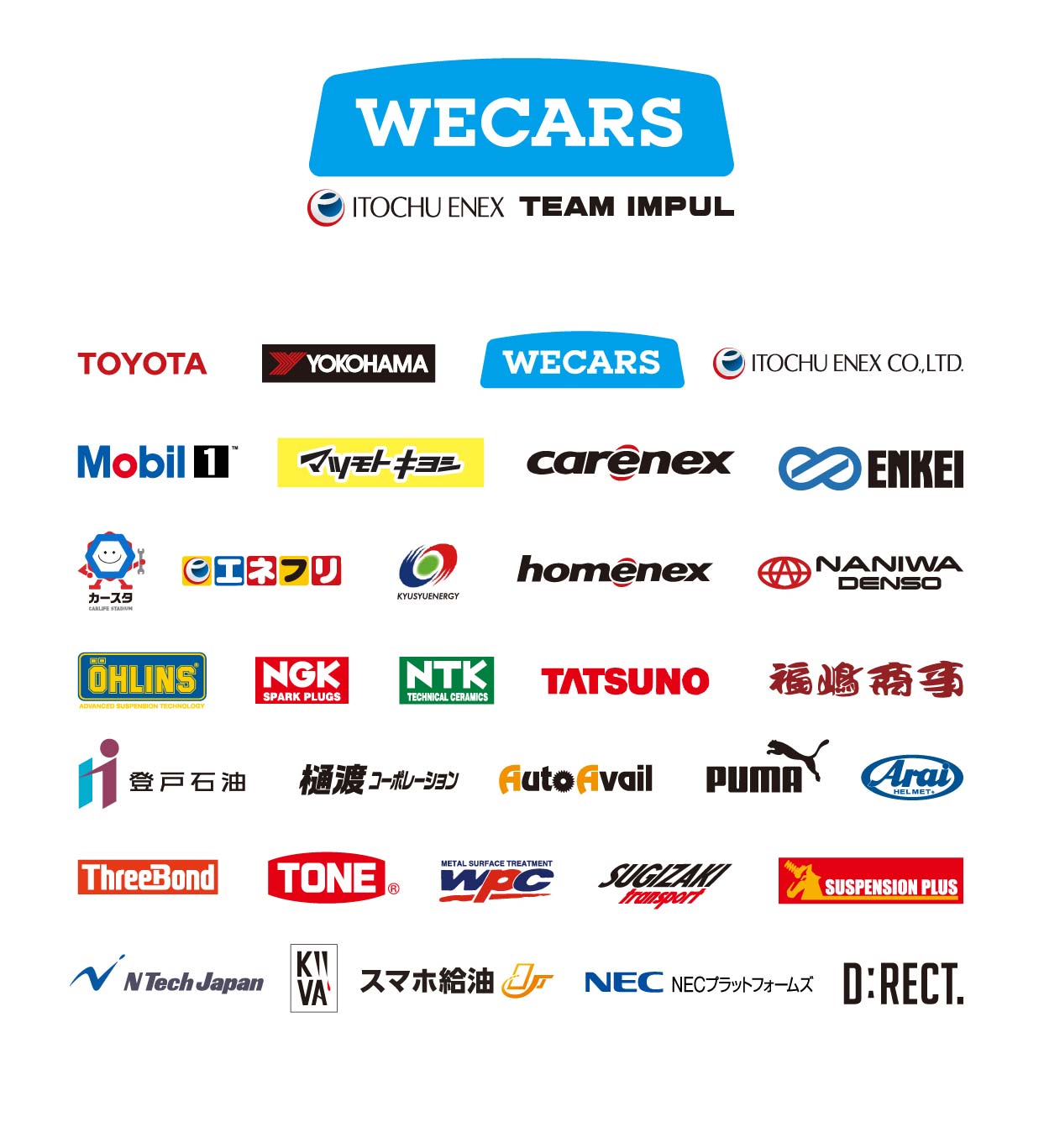 ITOCHU ENEX TEAM IMPUL | スーパーフォーミュラ | IMPUL